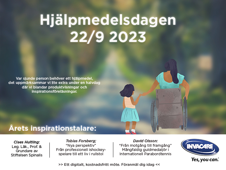 Hjälpmedelsdagen 2023 - Invacare Sweden