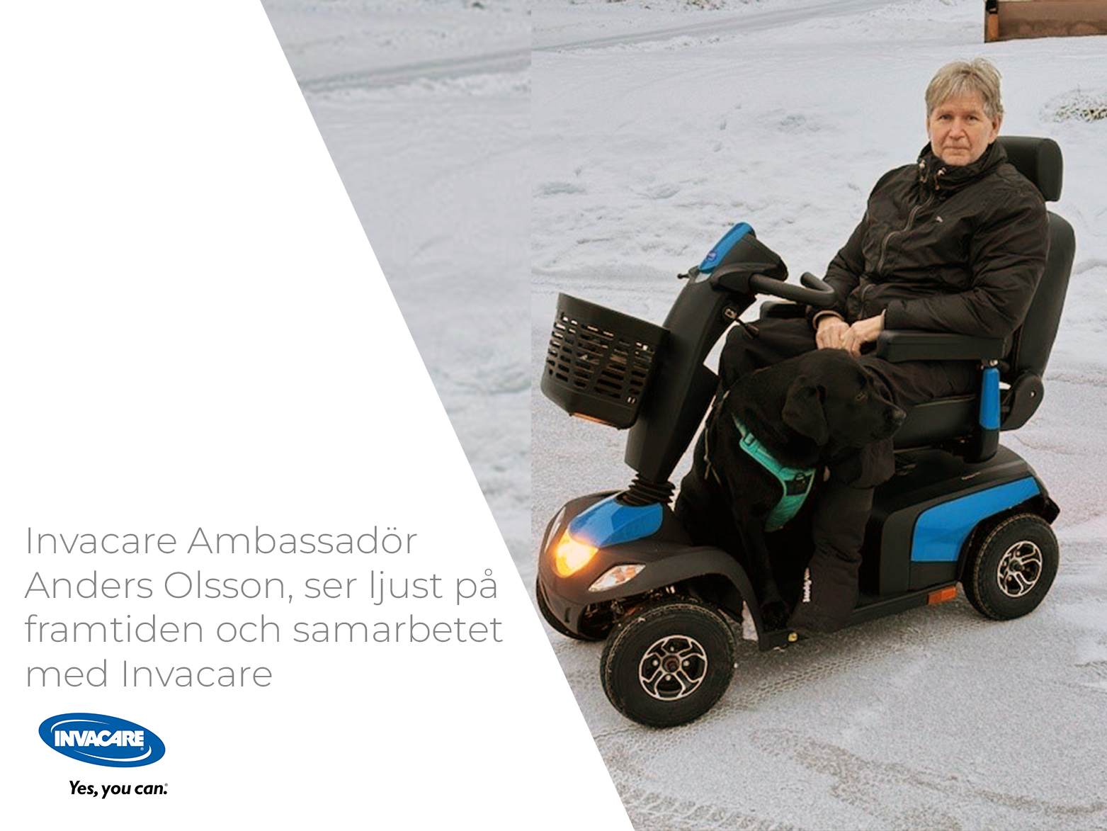 Anders Olsson ambassadör för Invacare - Invacare Sweden