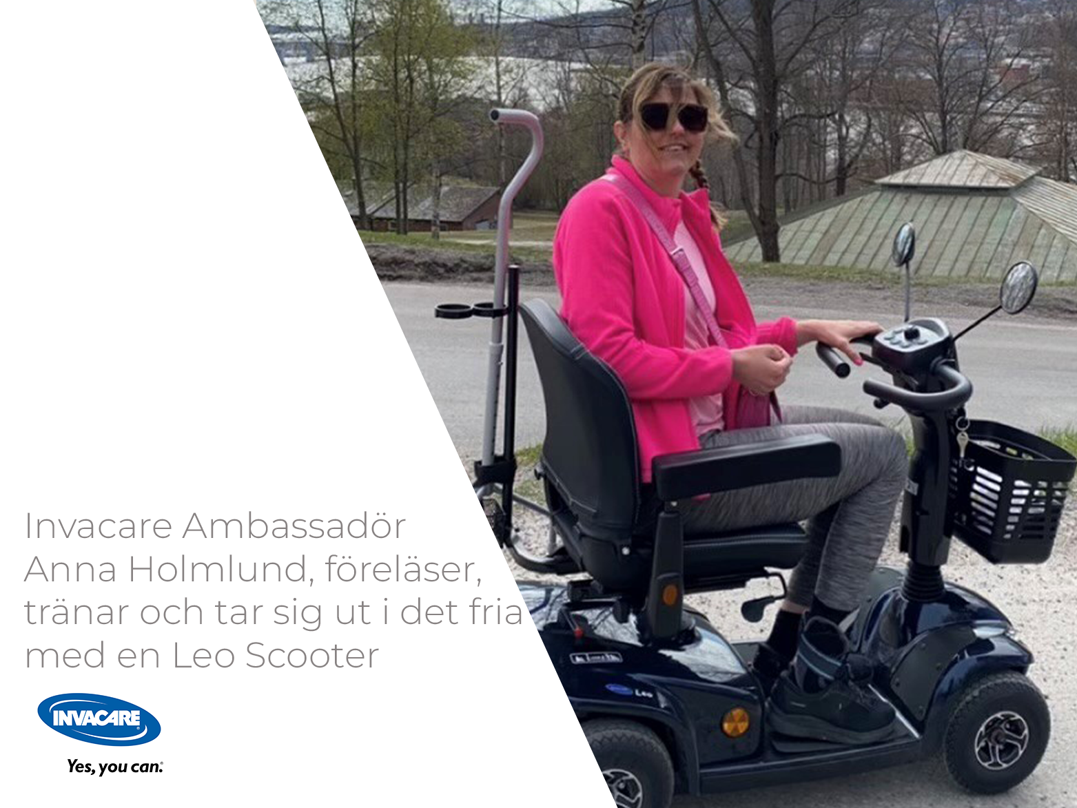 Anna Holmlund - Invacare Ambassadör - Invacare Sweden